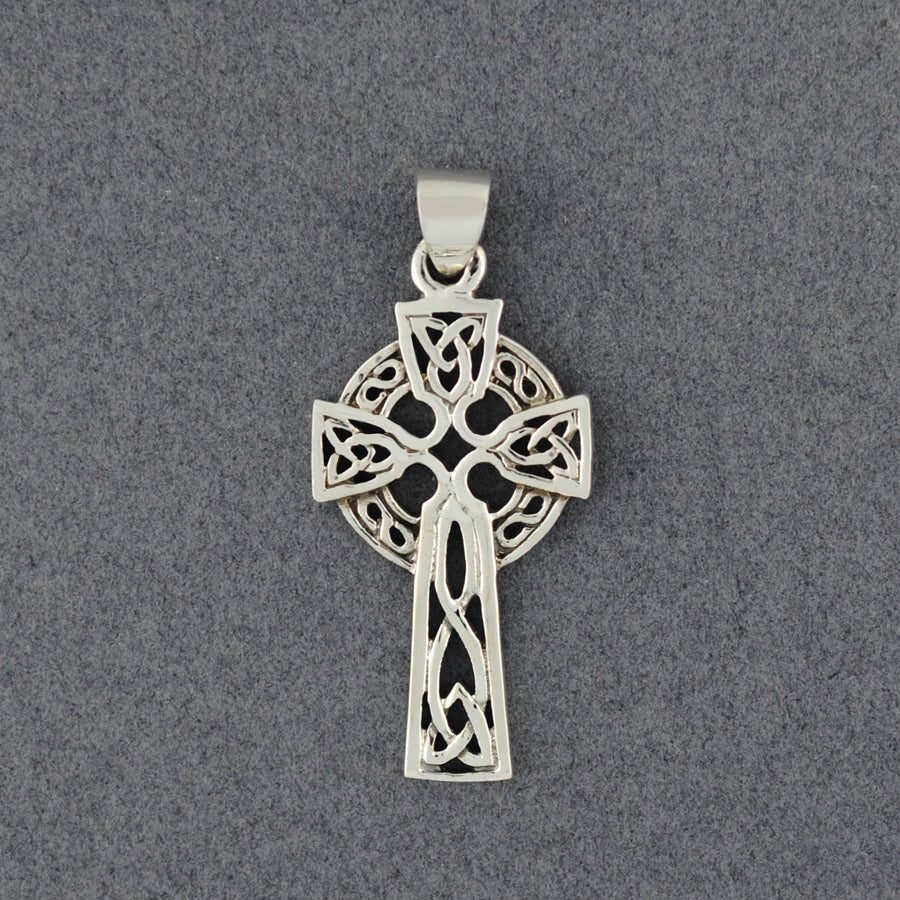 Sterling Silver Cutout Trinity Cross Pendant – Green River Silver Co.
